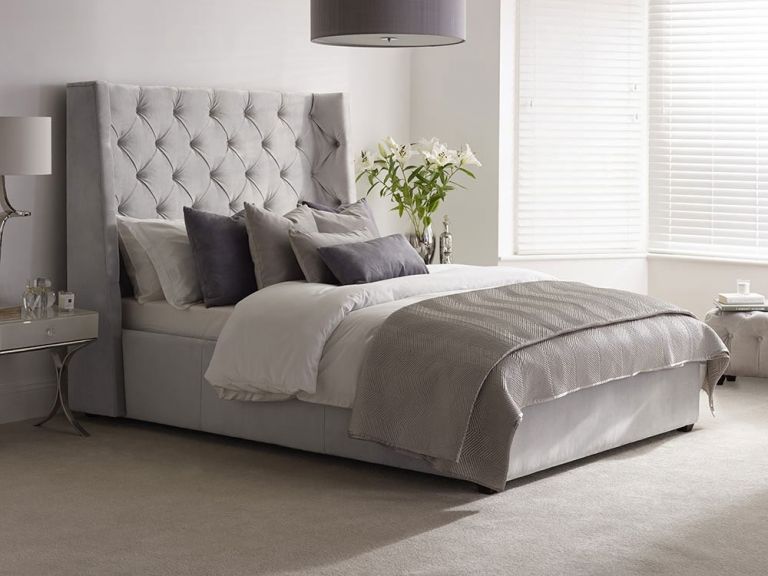 Majestic Winged Bed – Bold & Luxurious – British Bed Co
